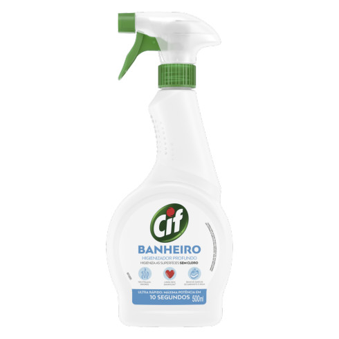 CIF Banheiro: limpeza completa em apenas 10 segundos | CIF