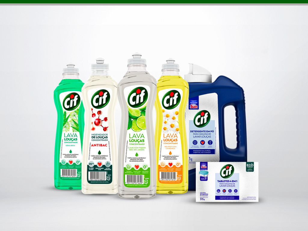 CIF: poderoso na limpeza, imbatível no cuidado