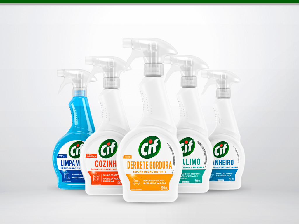 CIF: poderoso na limpeza, imbatível no cuidado