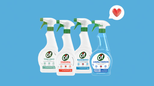 CIF: poderoso na limpeza, imbatível no cuidado | Cif