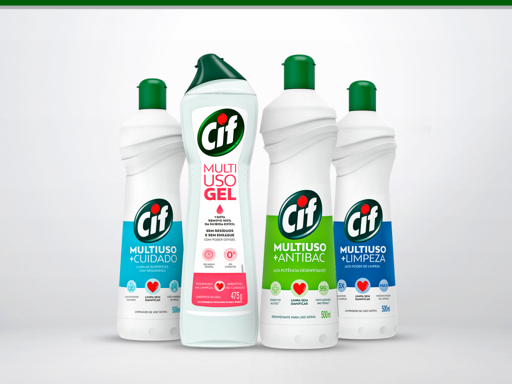 Produtos CIF: conheça a linha completa | CIF